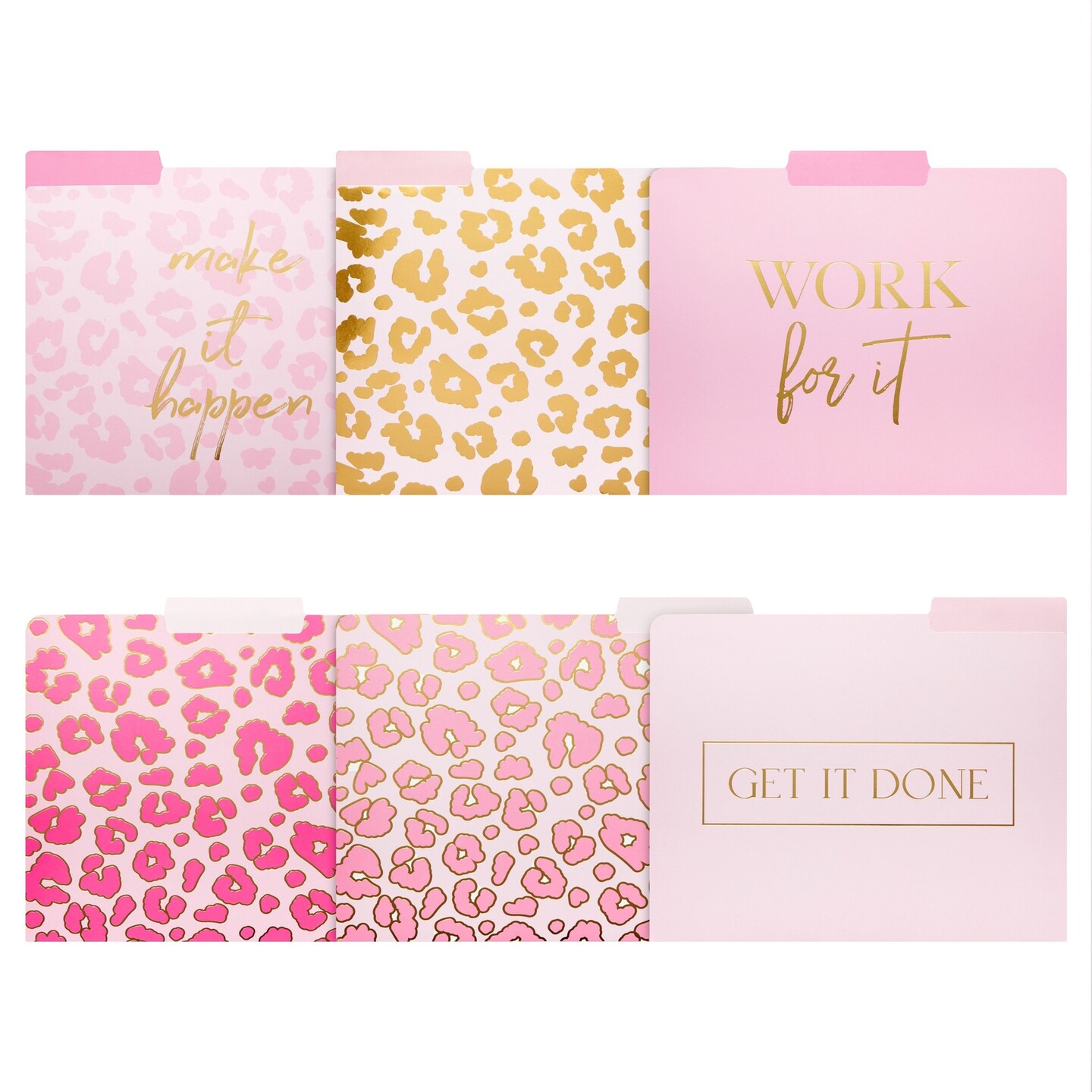 Colorful Folders INFUN Decorative File Folders -12 Pack ,1/3-Cut Tabs ...