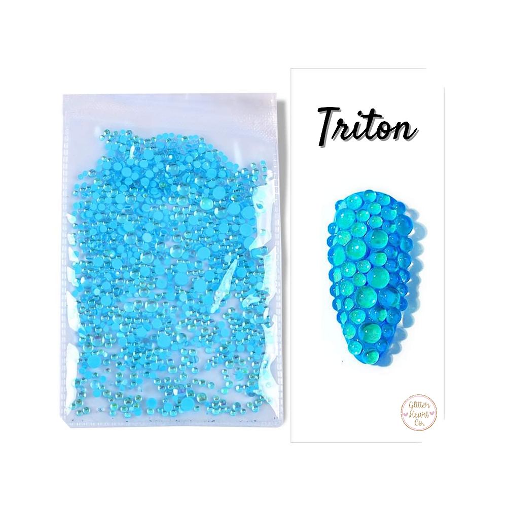Glass Mermaid Tear Rhinestones - Triton by Glitter Heart Co.™ | Michaels