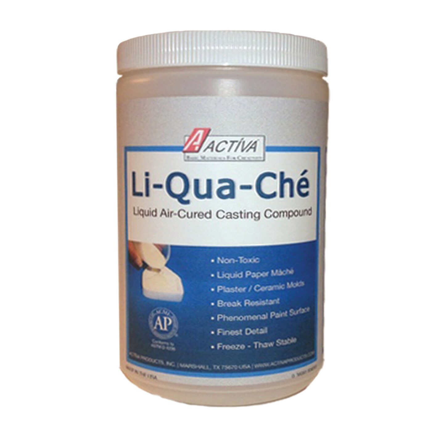 Activa Li-Qua-Che Liquid Air Cured Casting Compound, 1 Quart | Michaels