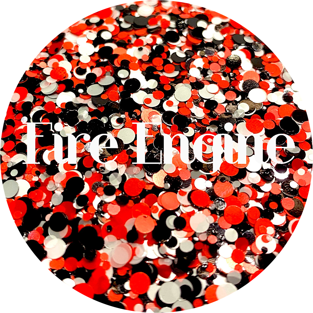 Polyester Glitter - Fire Engine by Glitter Heart Co.™ | Michaels