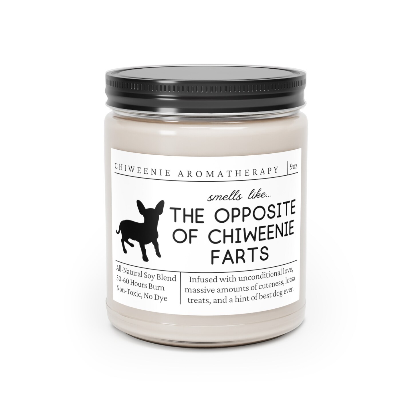 Chiweenie Gift - Smells Like the Opposite of Chiweenie Farts Candle ...