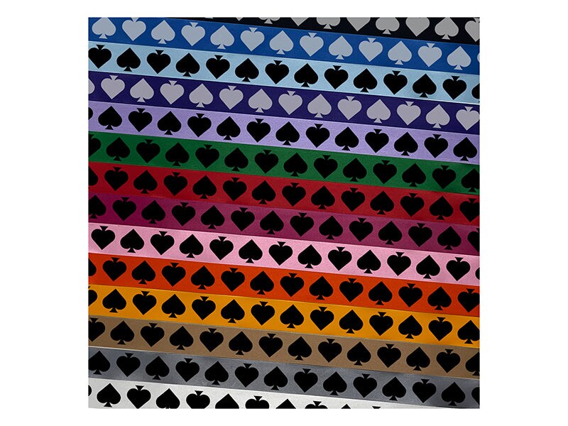 Card Suit Spades Satin Ribbon for Bows Gift Wrapping DIY Craft Projects ...