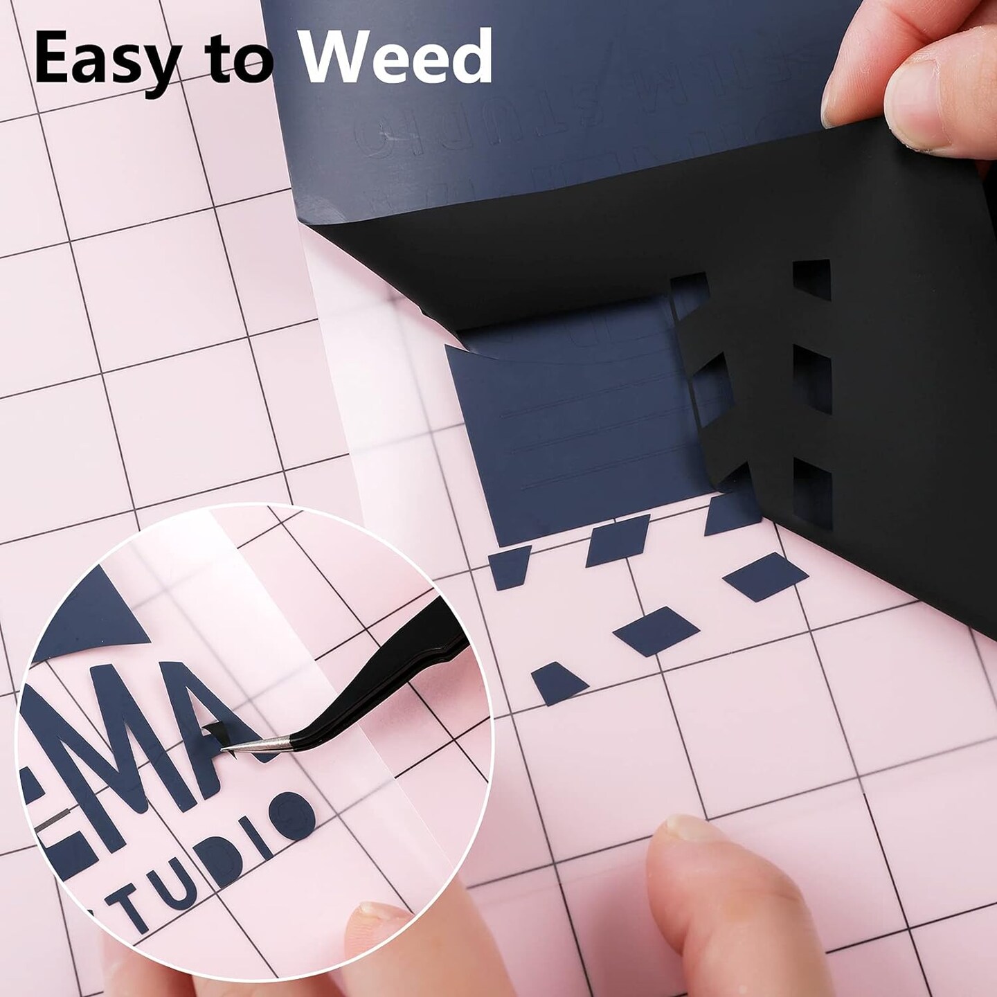 Heat Transfer Vinyl HTV for T-Shirts 12x12 Inches 12 Precut Sheets ...