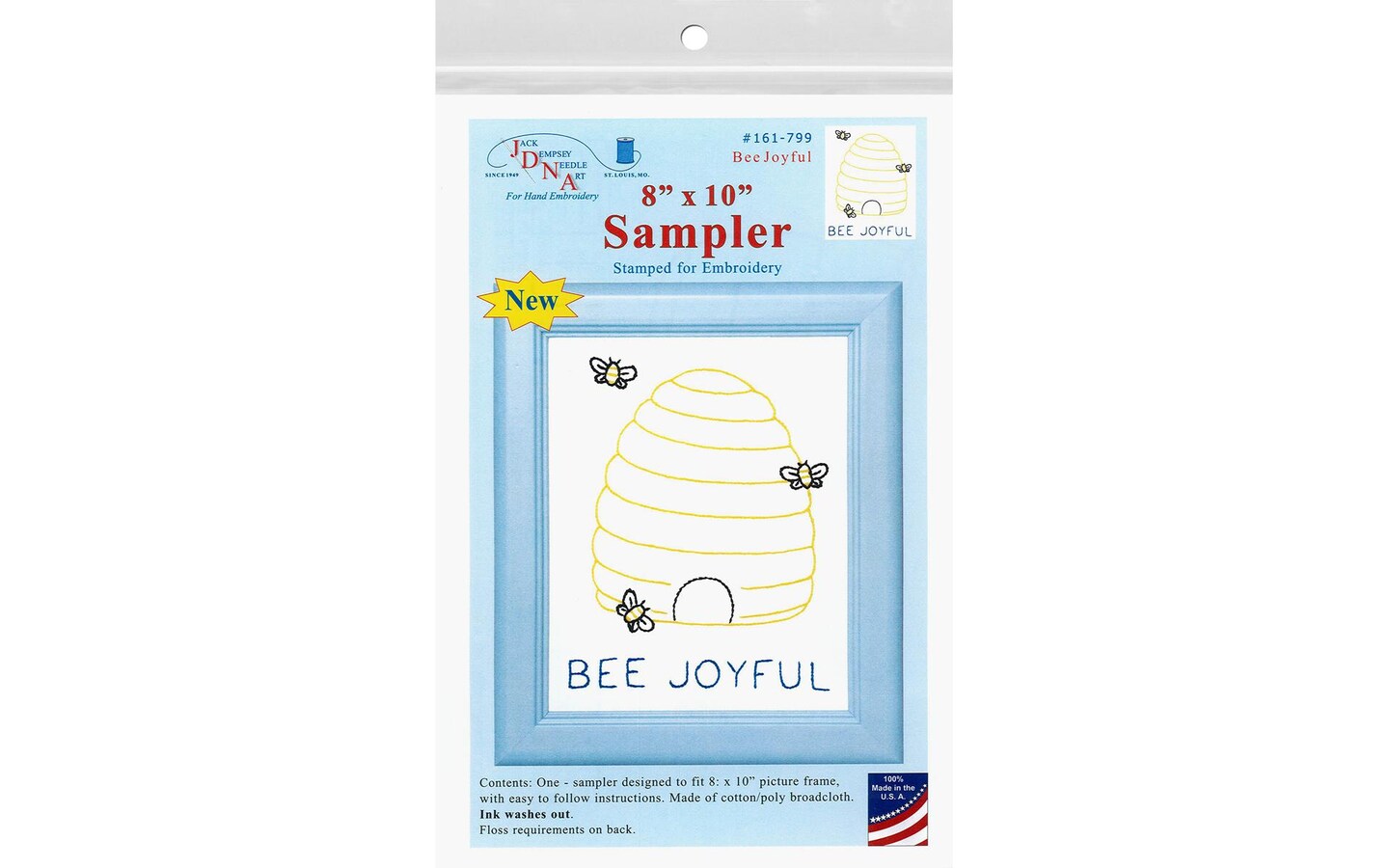 Jack Dempsey Sampler 8x10" Bee Joyful | Michaels