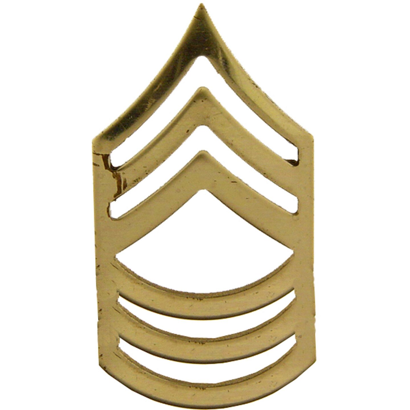 U.S. Army E8 Master Sergeant Pin Gold Plated 1" | Michaels