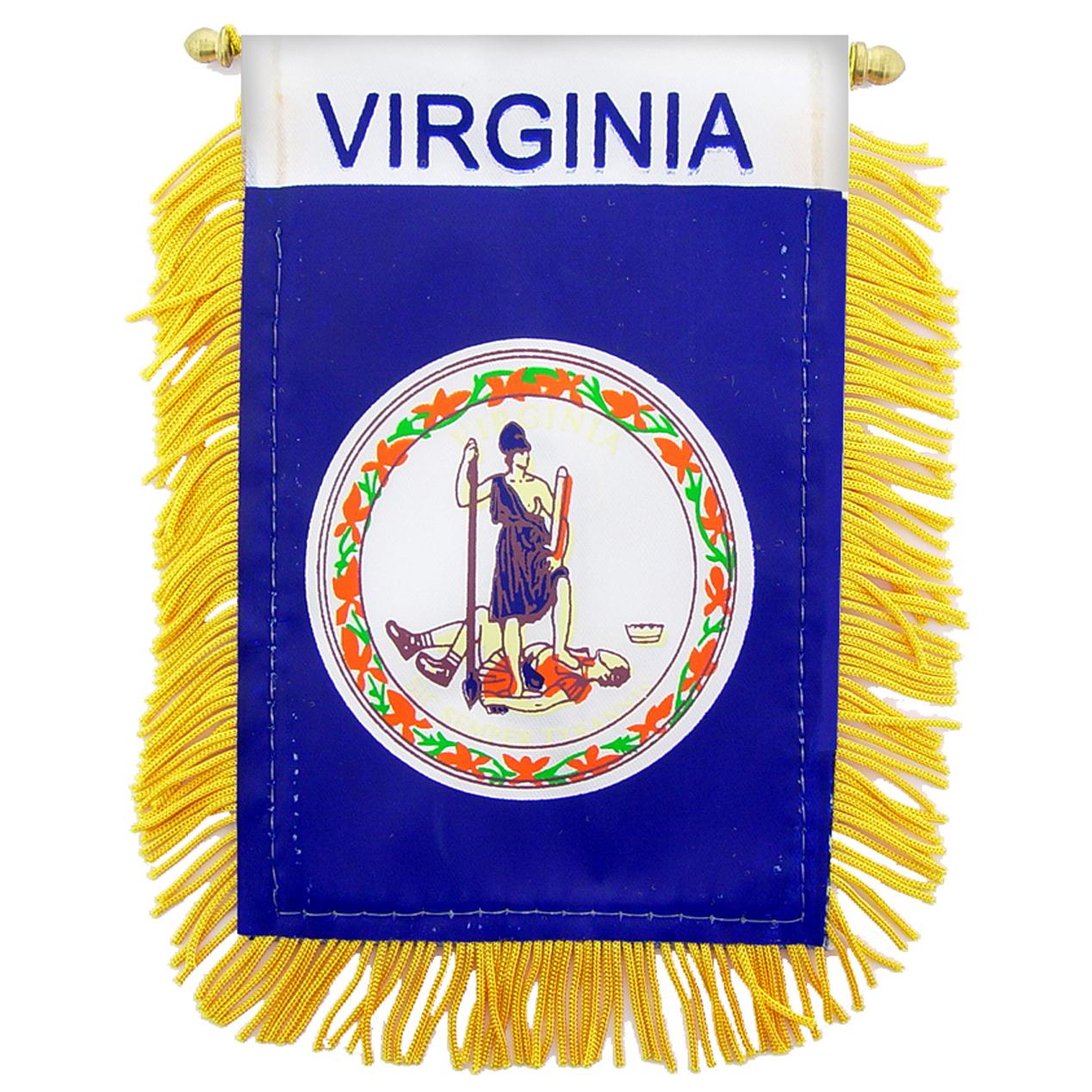 Virginia State Flag Mini Banner 3" x 5" | Michaels