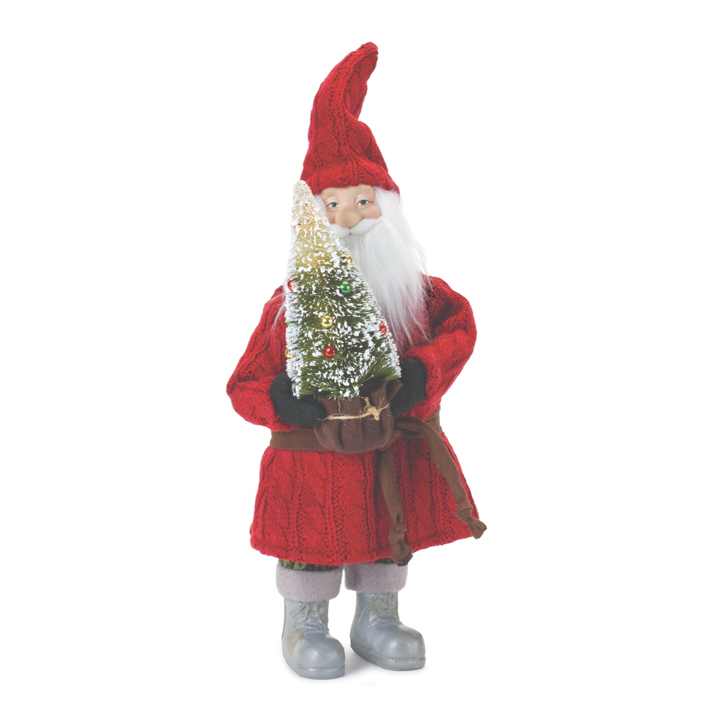 Melrose Standing Santa with Tree Christmas Figure - 15" | Michaels