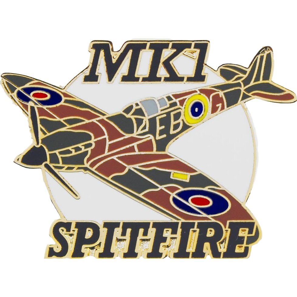 Spitfire Airplane Pin 1 1/2" | Michaels