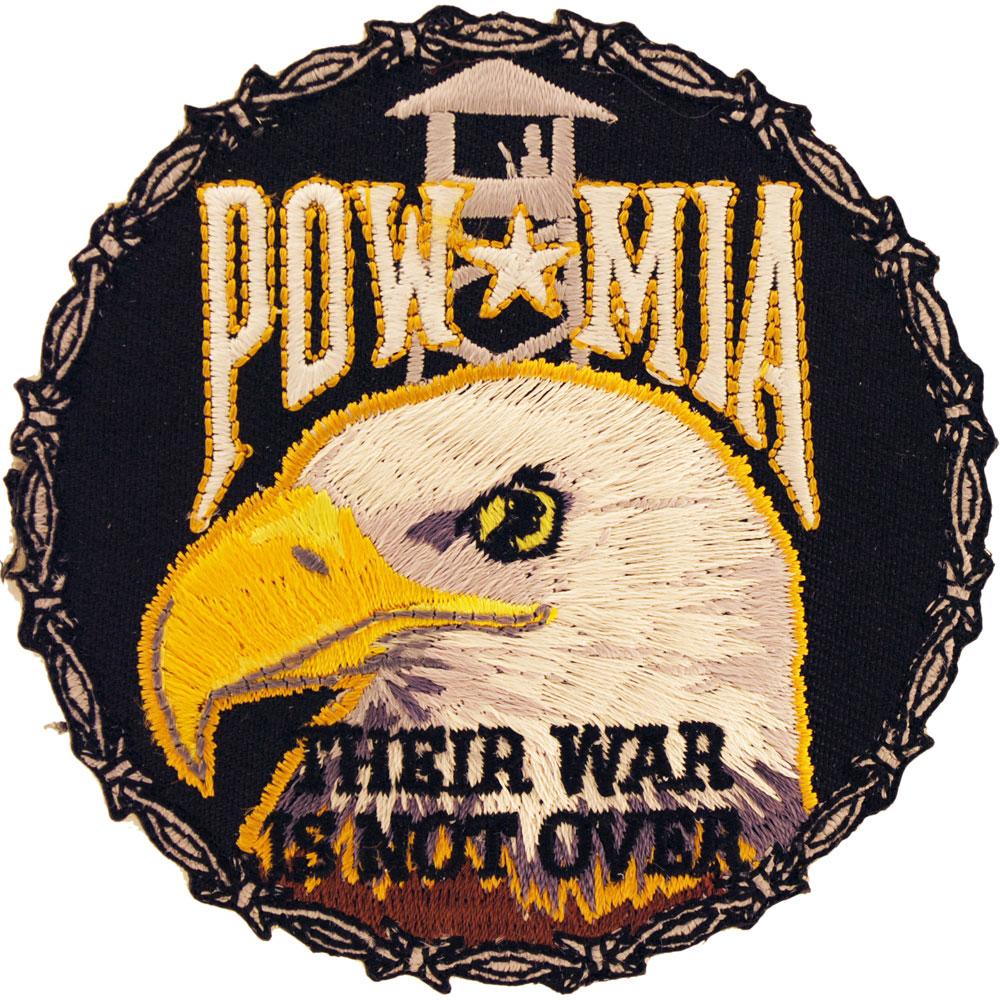 Buy in Bulk - POW MIA Tower Patch Red & Blue 3" | Michaels