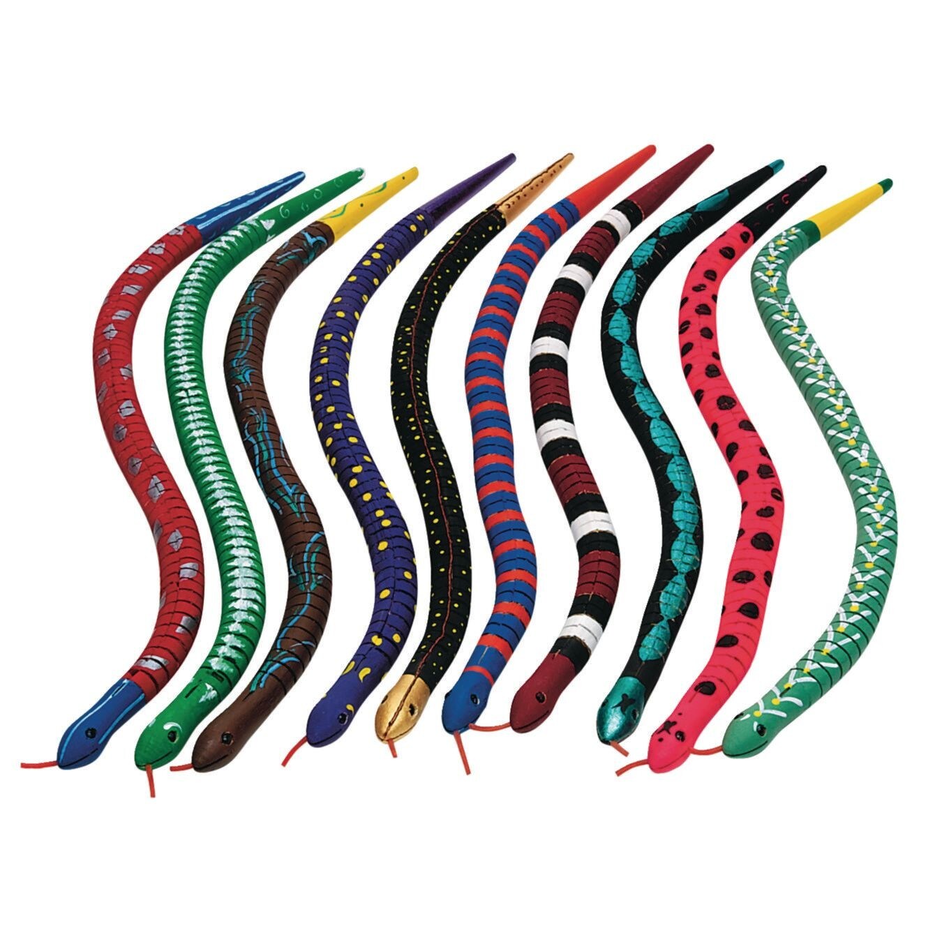 Flexible Wooden Snake Craft Kit (Pack of 12) | Michaels