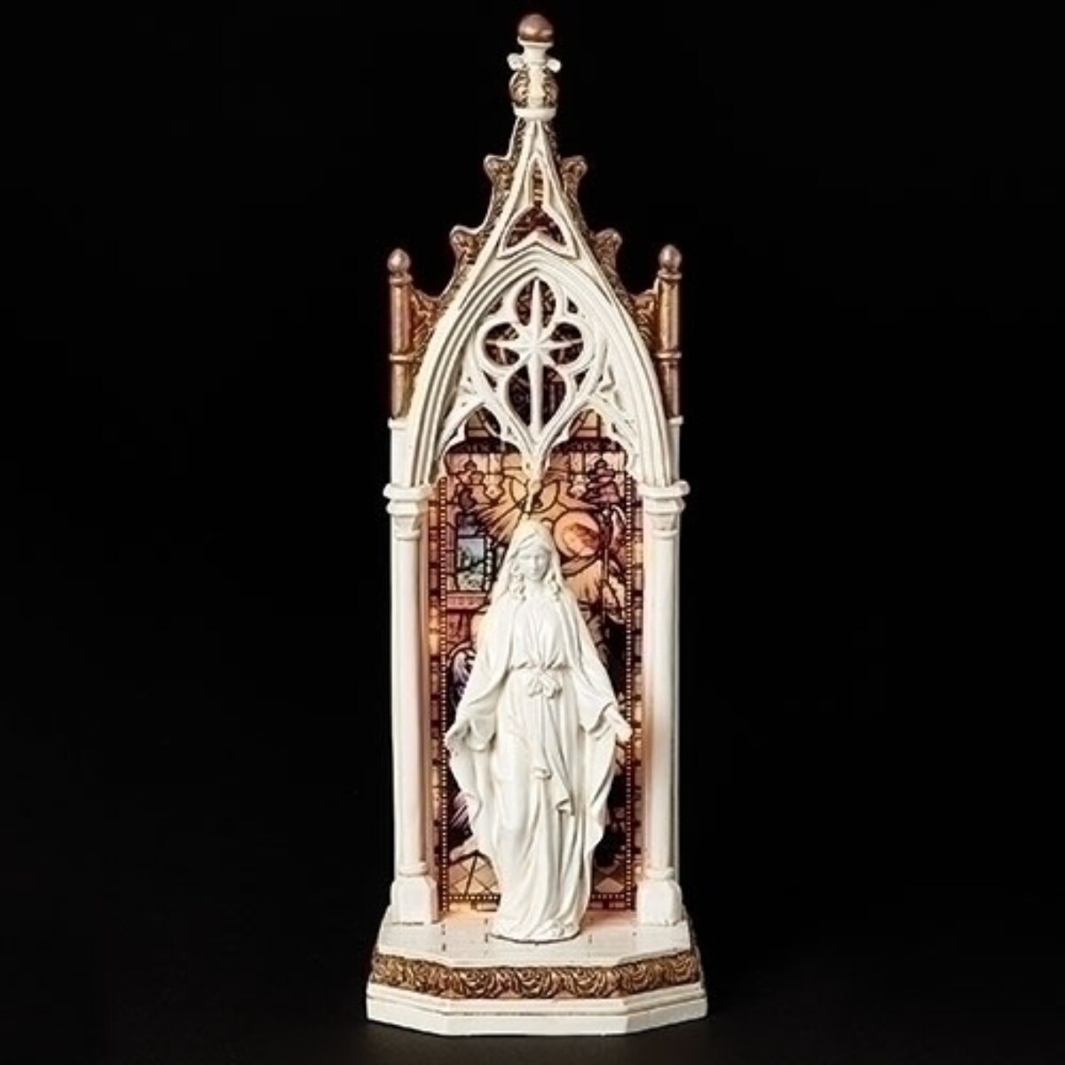 Roman LED Lighted Our Lady of Grace Religious Statue 11.75" | Michaels