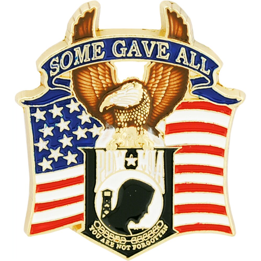 Eagle Emblems Pin-Pow*Mia, Eagle-Usa (1-1/4") | Michaels