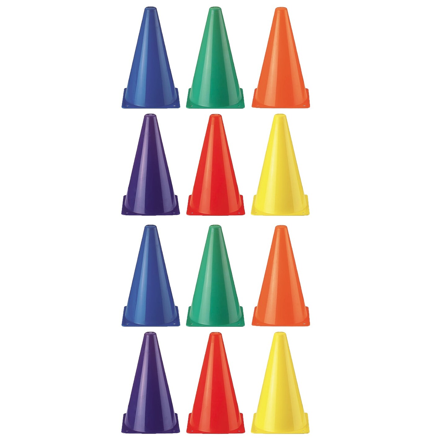 Rainbow Cones, 6 Per Set, 2 Sets | Michaels