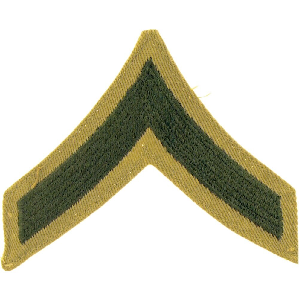 Eagle Emblems Patch-USMC, Rank, Private First Class (3-5/8") | Michaels