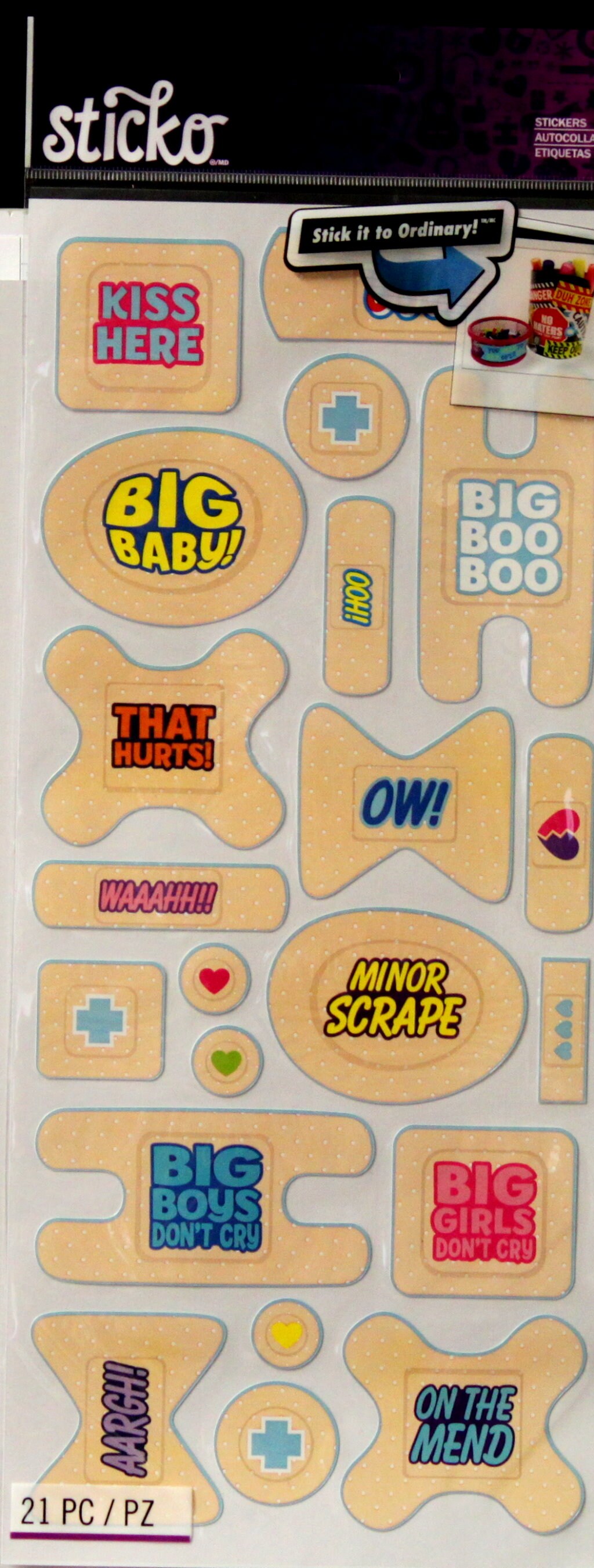 Sticko XL Bandage Labels Stickers | Michaels