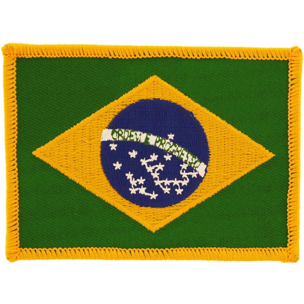 Brazil Flag Patch 2 1/2" x 3 1/2" | Michaels