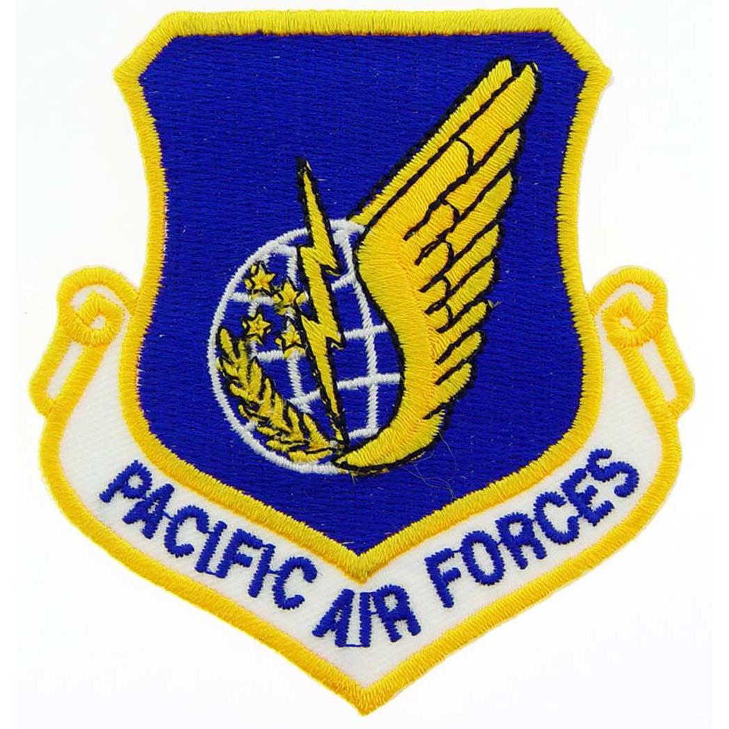 U.S. Air Force Pacific Air Forces Shield Patch 3" | Michaels