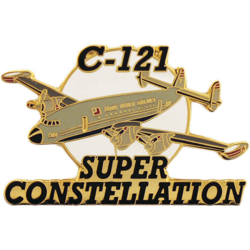 C-121 Super Constellation Airplane Pin 1 1/2" | Michaels