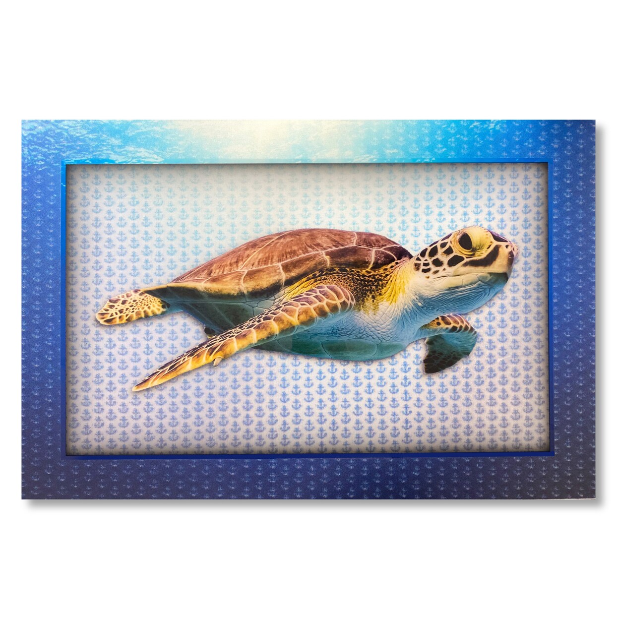 5D Multi-Dimensional Wall Art - Custom Made Turtle Wall Art Print On ...