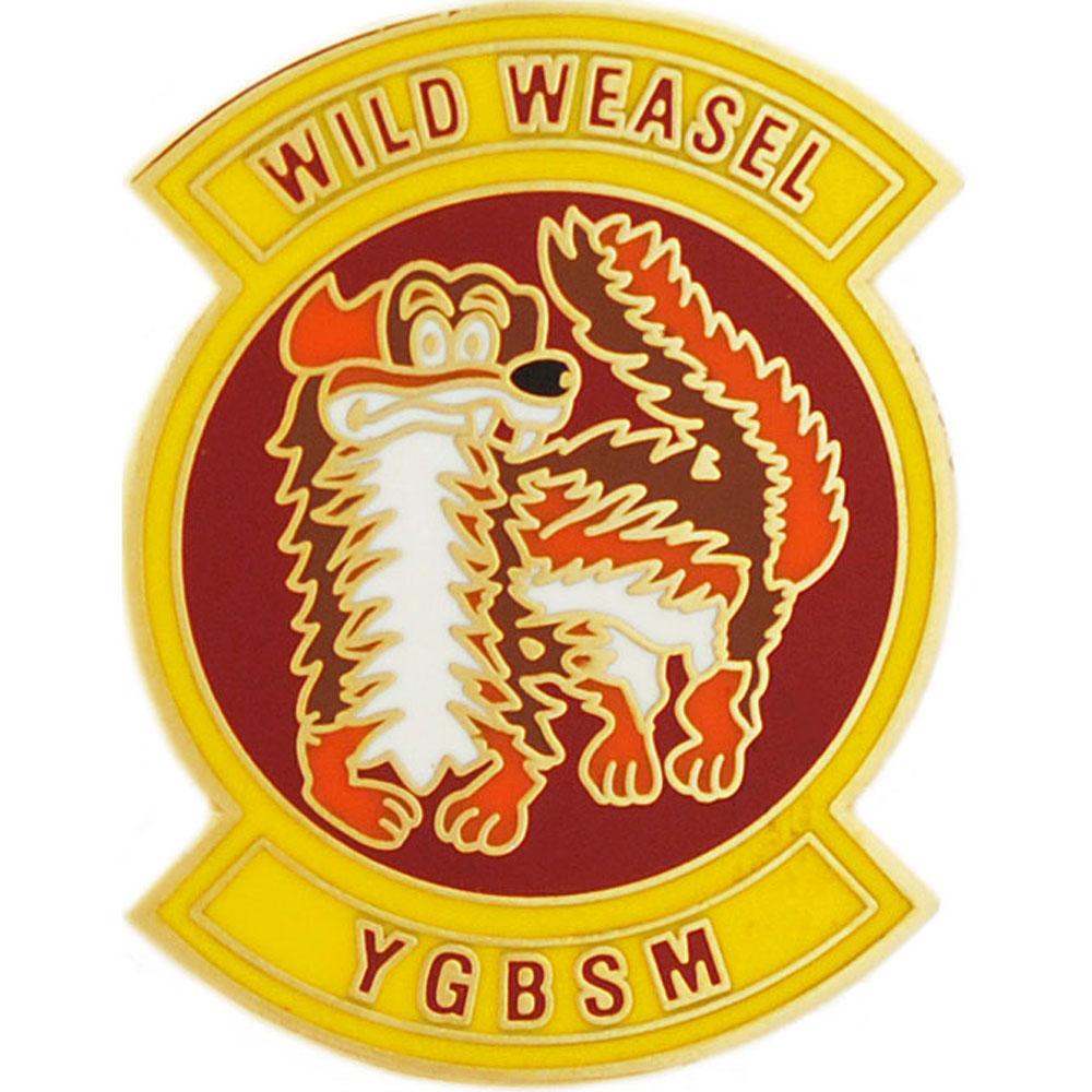 F-105G Wild Weasel Logo Pin 1" | Michaels