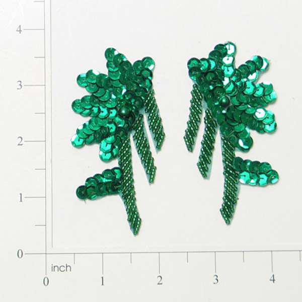 Floral Swag Sequin Applique/Patch Pack of 2 | Michaels