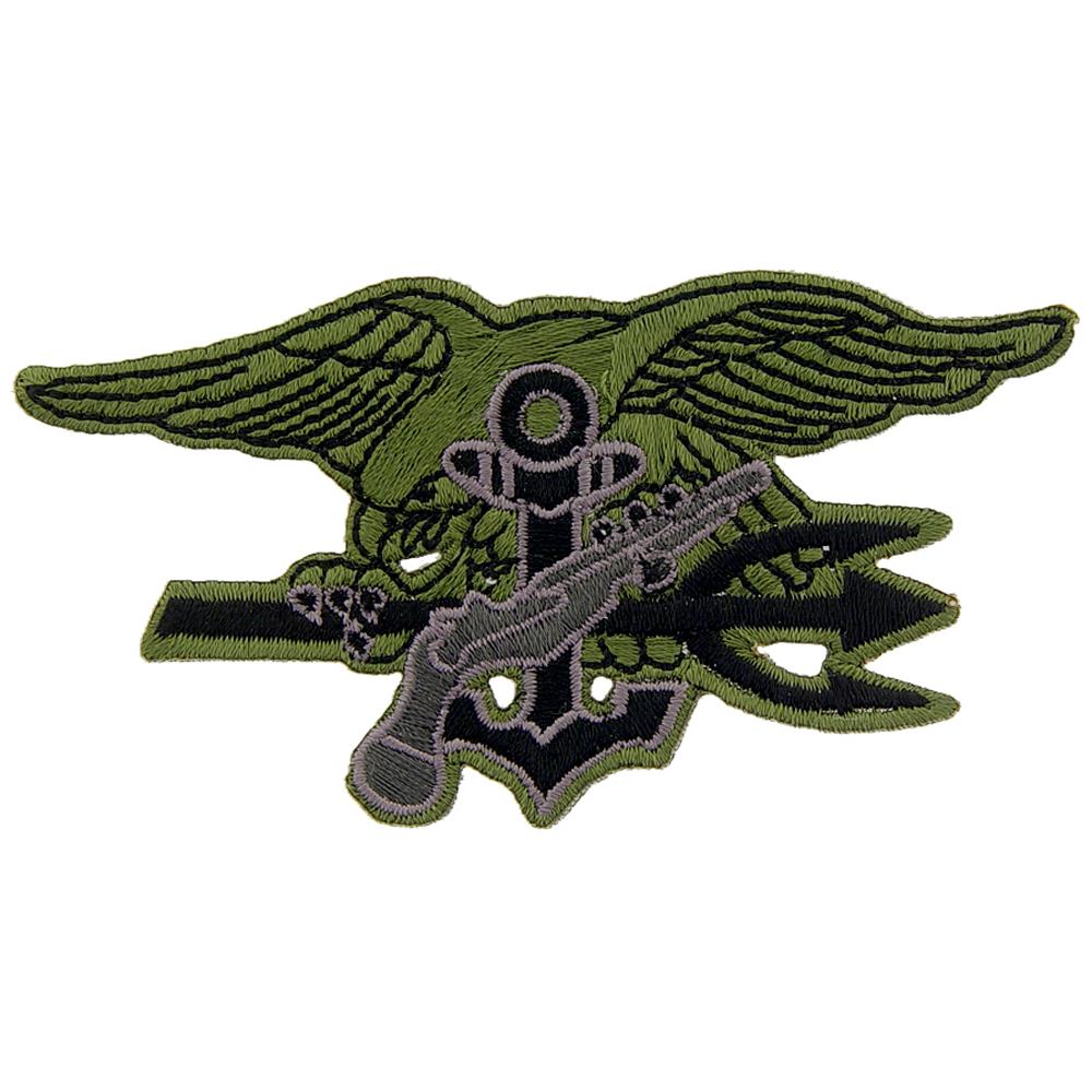 EagleEmblems PM0792 Patch-USN,Seal Trident (Subdued) (4'') | Michaels