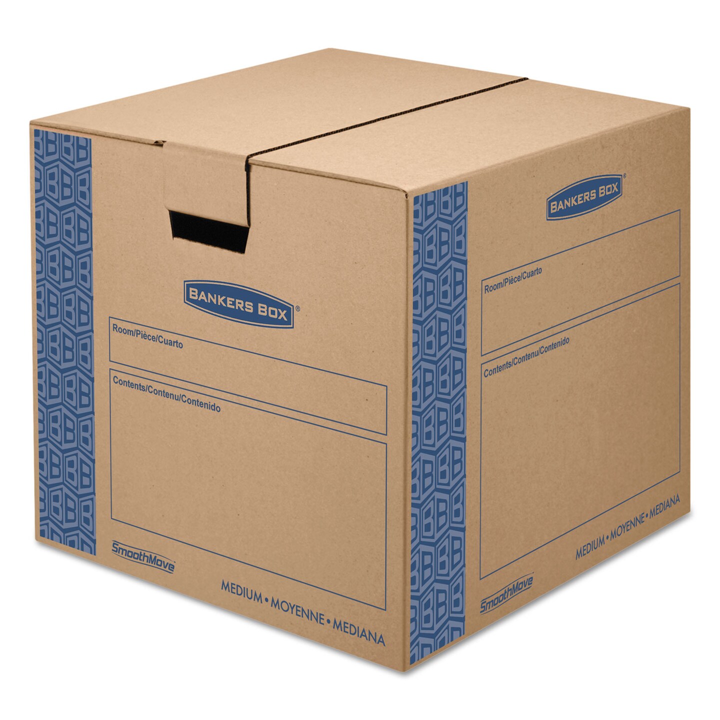 Fellowes SmoothMove Prime Moving Storage Boxes Medium Regular Slotted ...