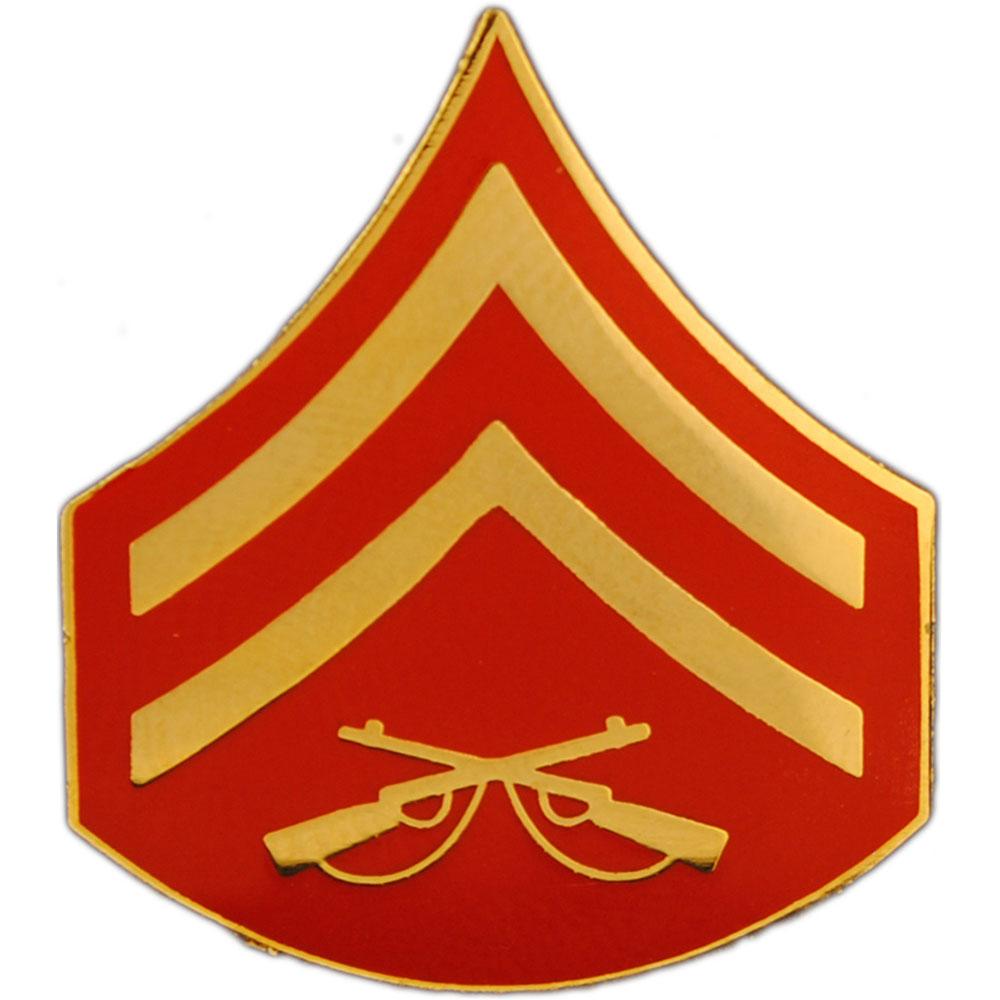 EagleEmblems P64026 Rank-USMC,E4,Corporal (CLR) (.875'' Wide) | Michaels