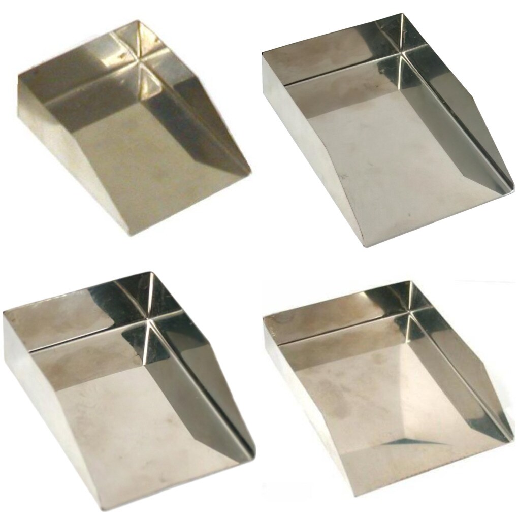 4 Rectangle Shovel Scoop Beads Gemstones Pearl Jewelry Pickup Tools ...