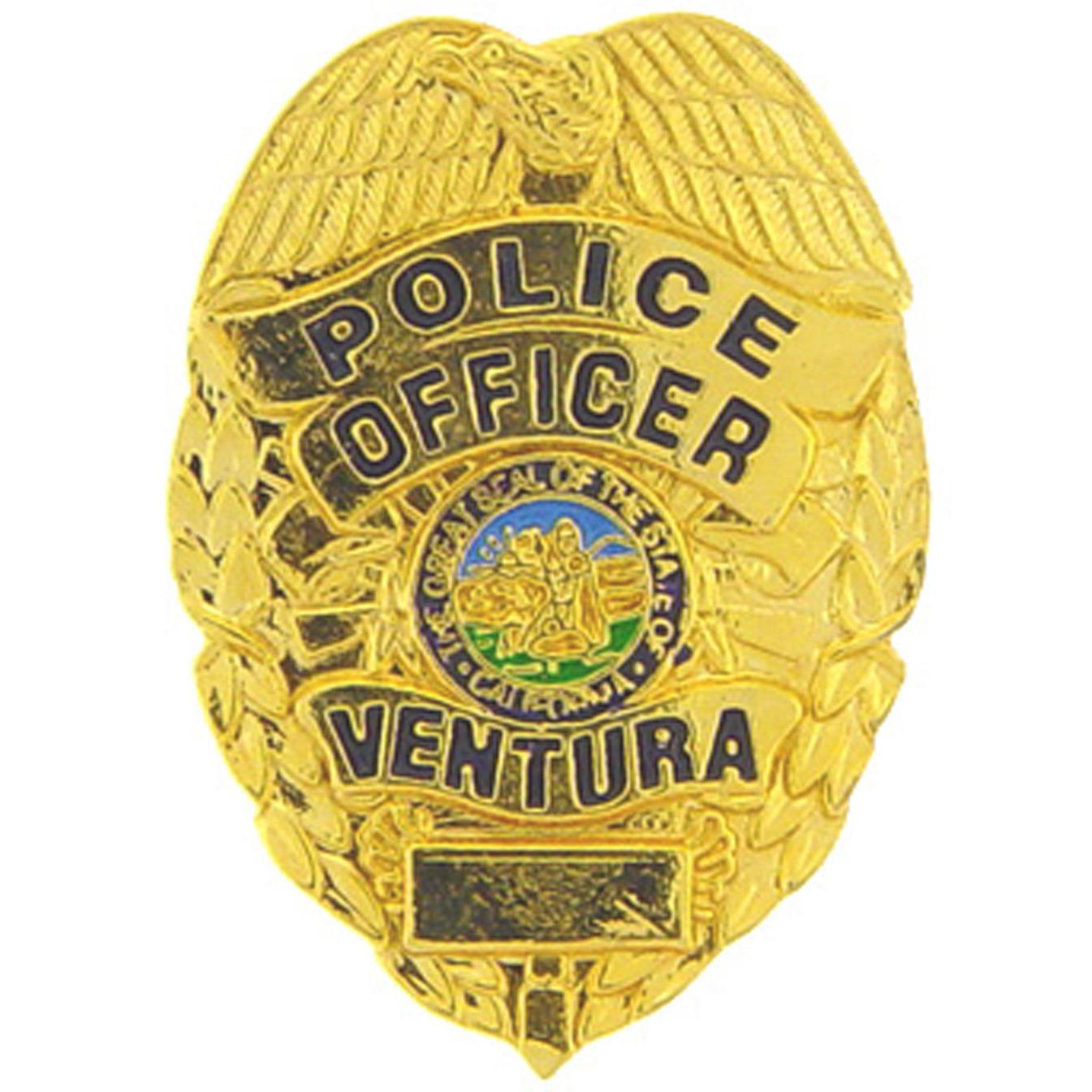 Ventura California Police Officer Badge Pin 1" | Michaels