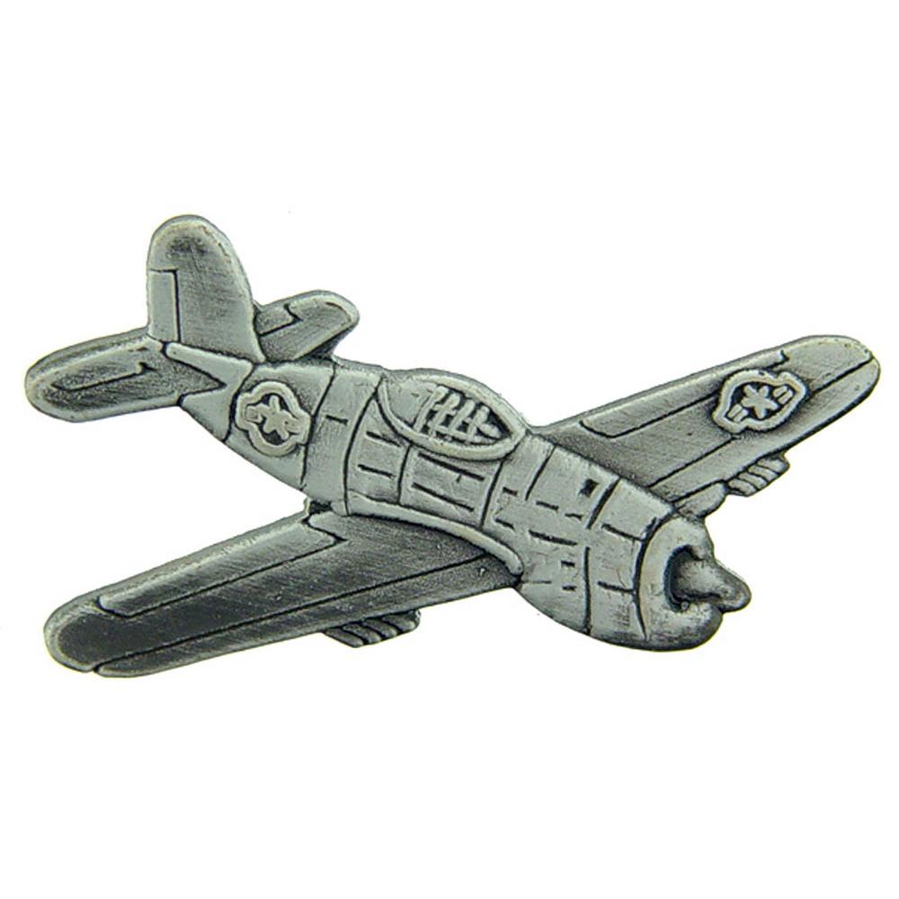 P-47 Thunderbolt Airplane Pin Pewter 1 1/2" | Michaels