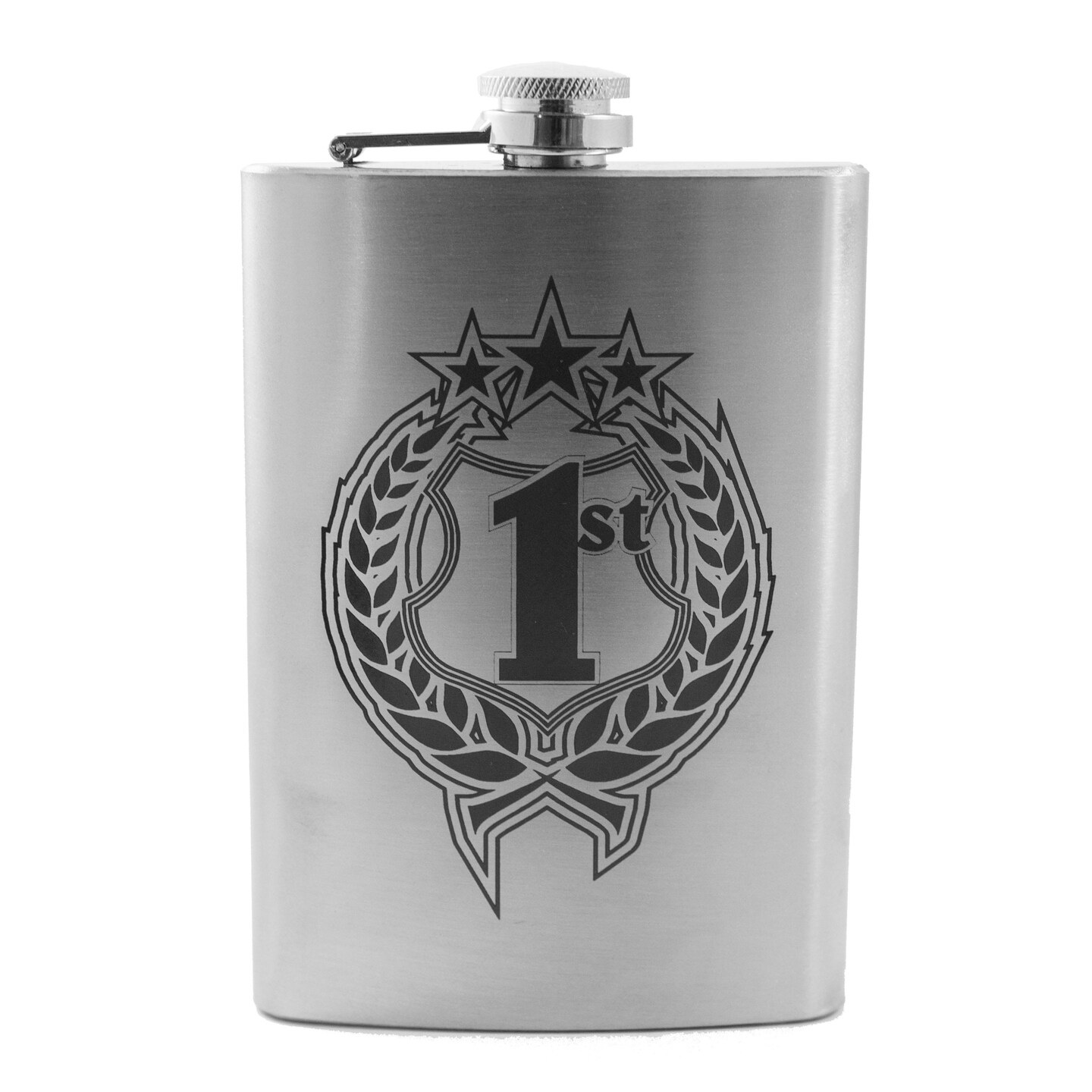 8oz 1st Stainless Steel Flask | Michaels