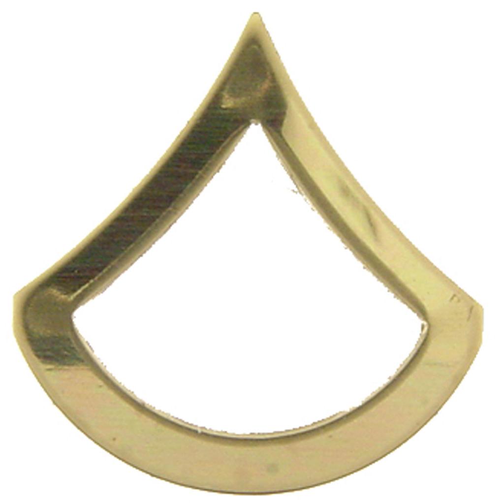 U.S. Army E3 Private First Class Pin Gold Plated 1" | Michaels