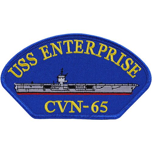 U.S. Navy USS Enterprise CVN-65 Patch 2 1/4" x 4" | Michaels