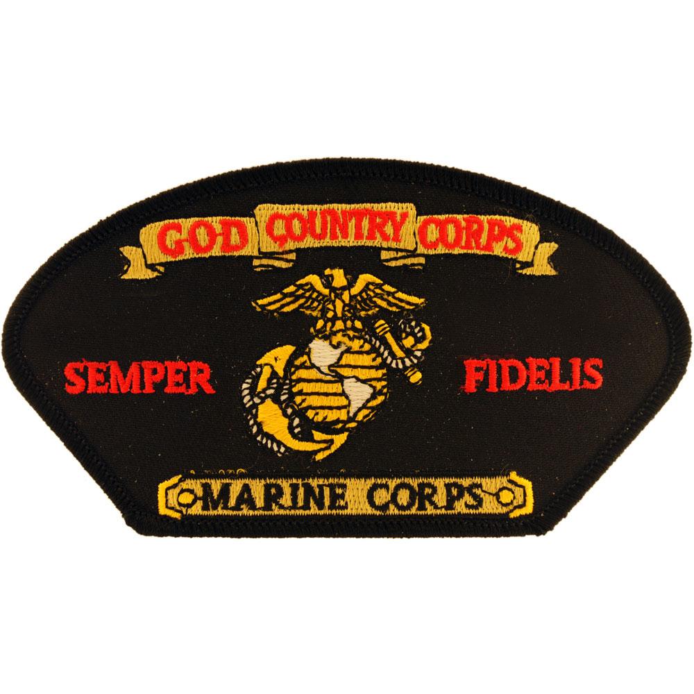 U.S.M.C. Semper Fidelis Hat Patch 2 3/4" x 5 1/4" | Michaels