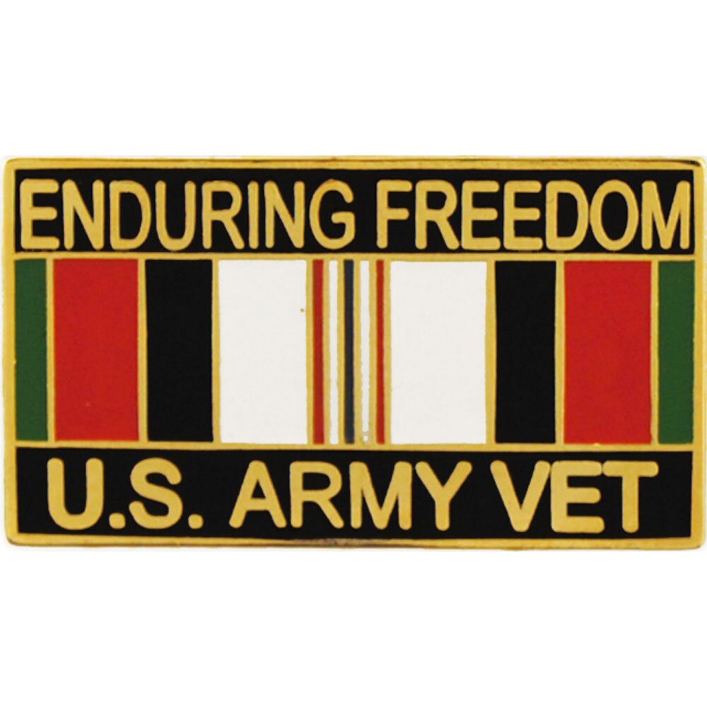 Operation Enduring Freedom U.S. Army Vet Pin 1-1/8" | Michaels