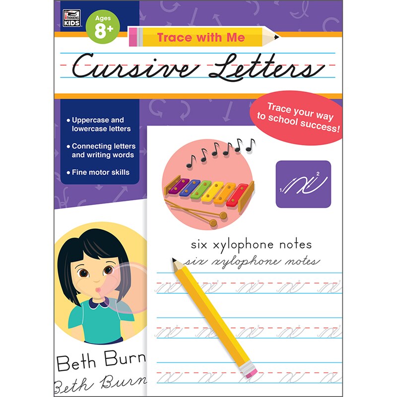 Cursive Letters Activity Book Grade 2-5 | Michaels