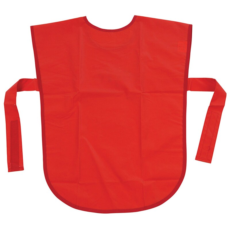Vinyl Primary Art Smock, Ages 3+, Red, 22" x 16", 1 Piece | Michaels