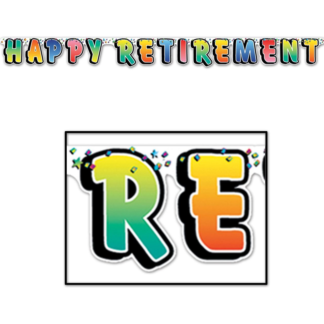 Happy Retirement Streamer | Michaels