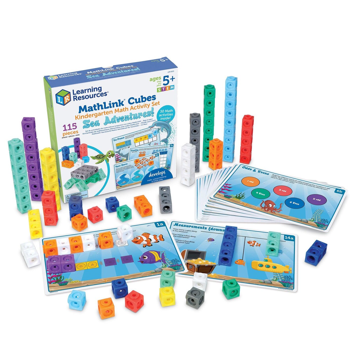 Mathlink® Cubes Kindergarten Math Activity Set: Sea Adventures! | Michaels
