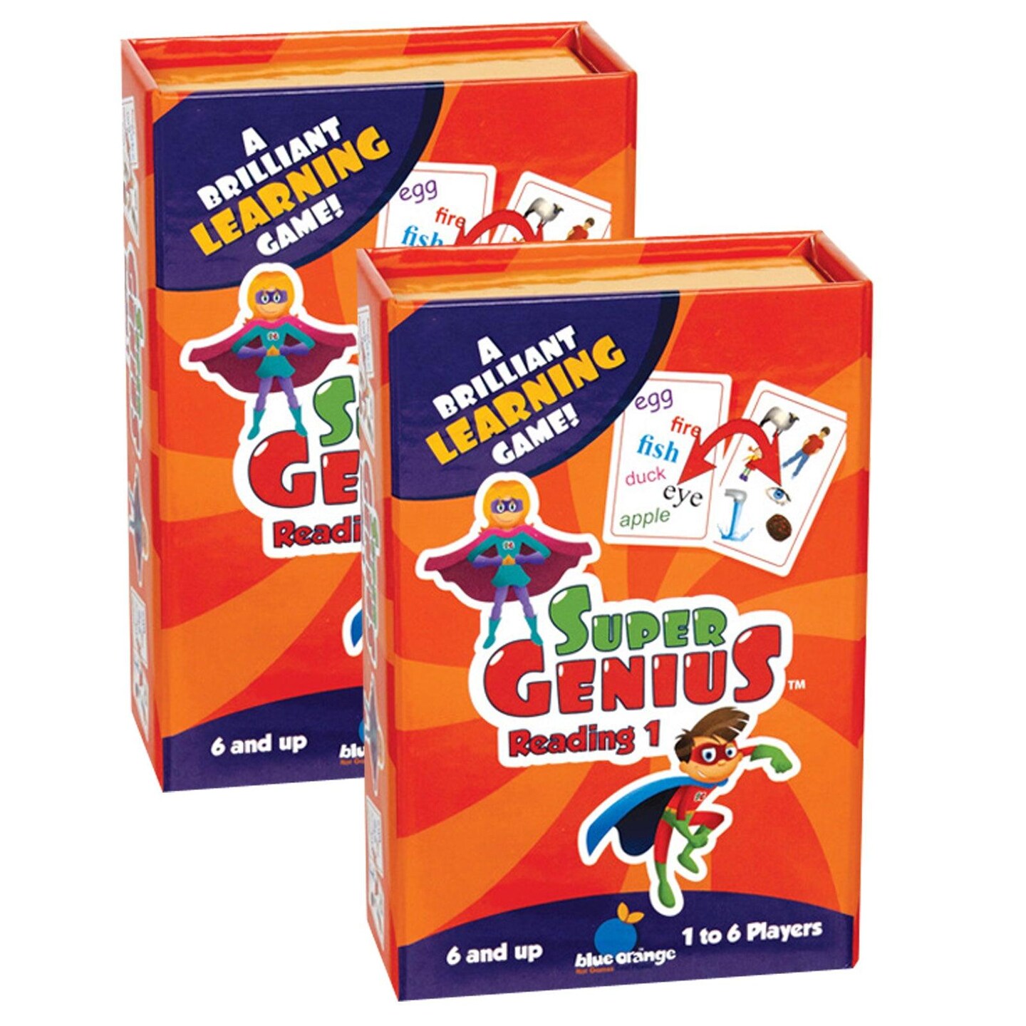 Super Genius™ Reading 1 Game, Pack of 2 | Michaels