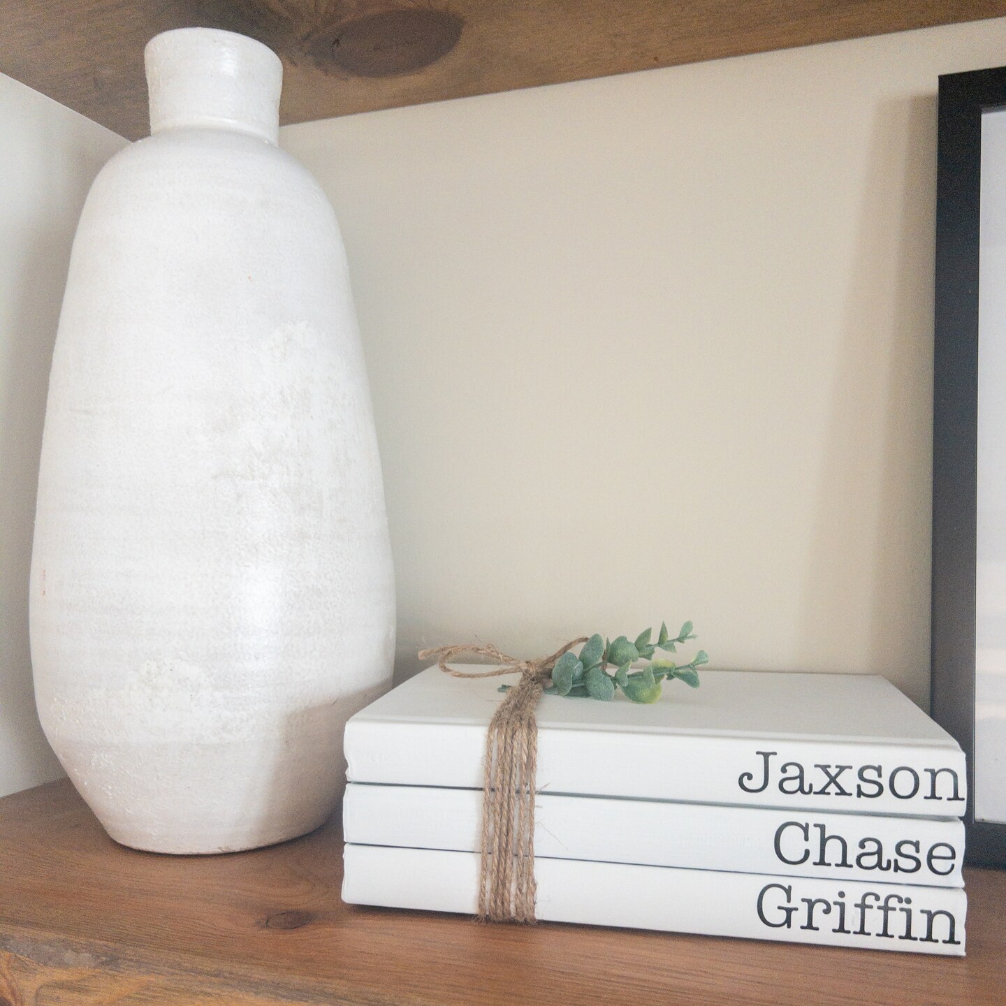Personalized and Customized Book Stack Shelf Decor | MakerPlace by Michaels