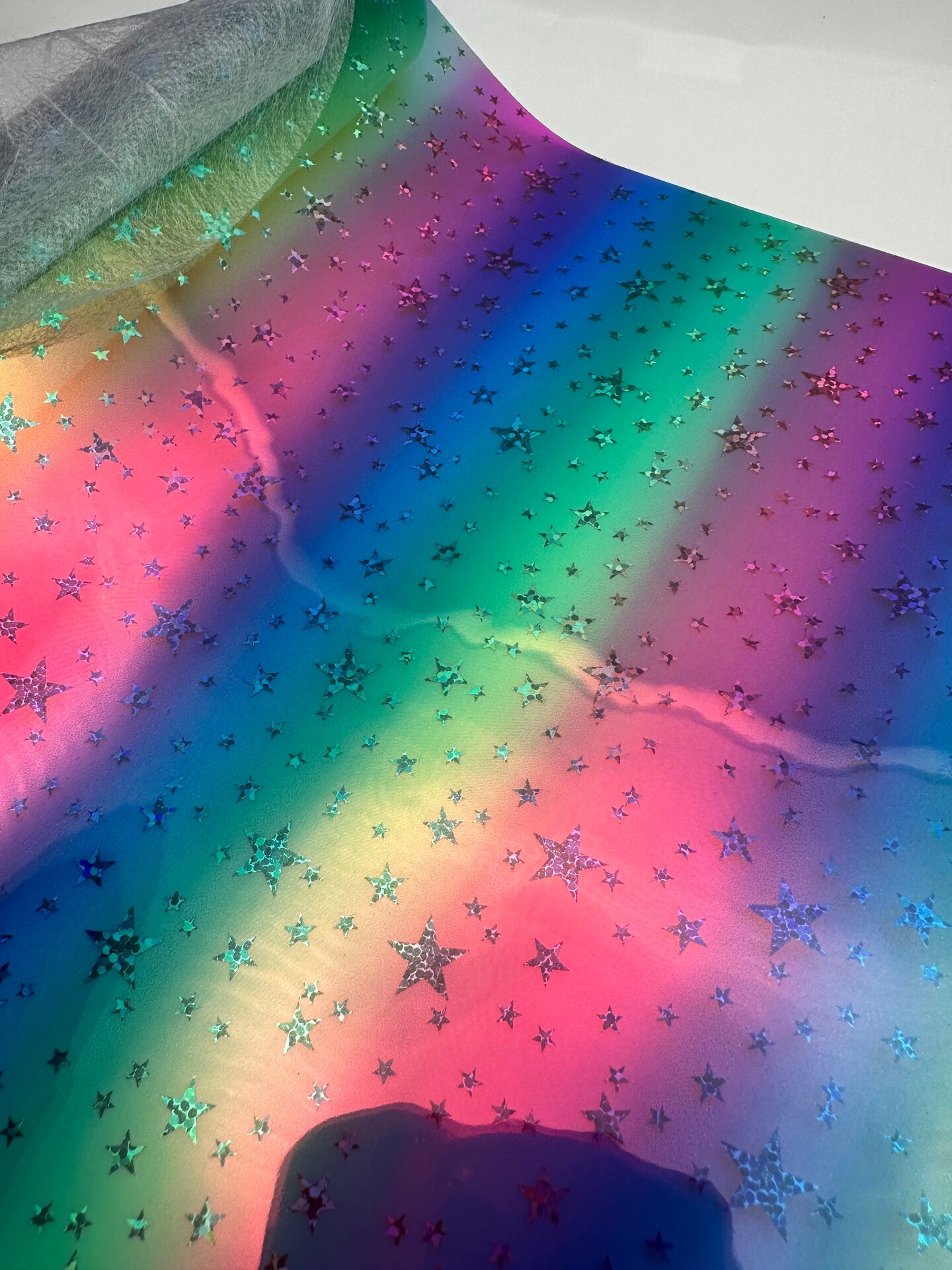 Clear Mermaid Ombre Stars TPU Vinyl | Michaels