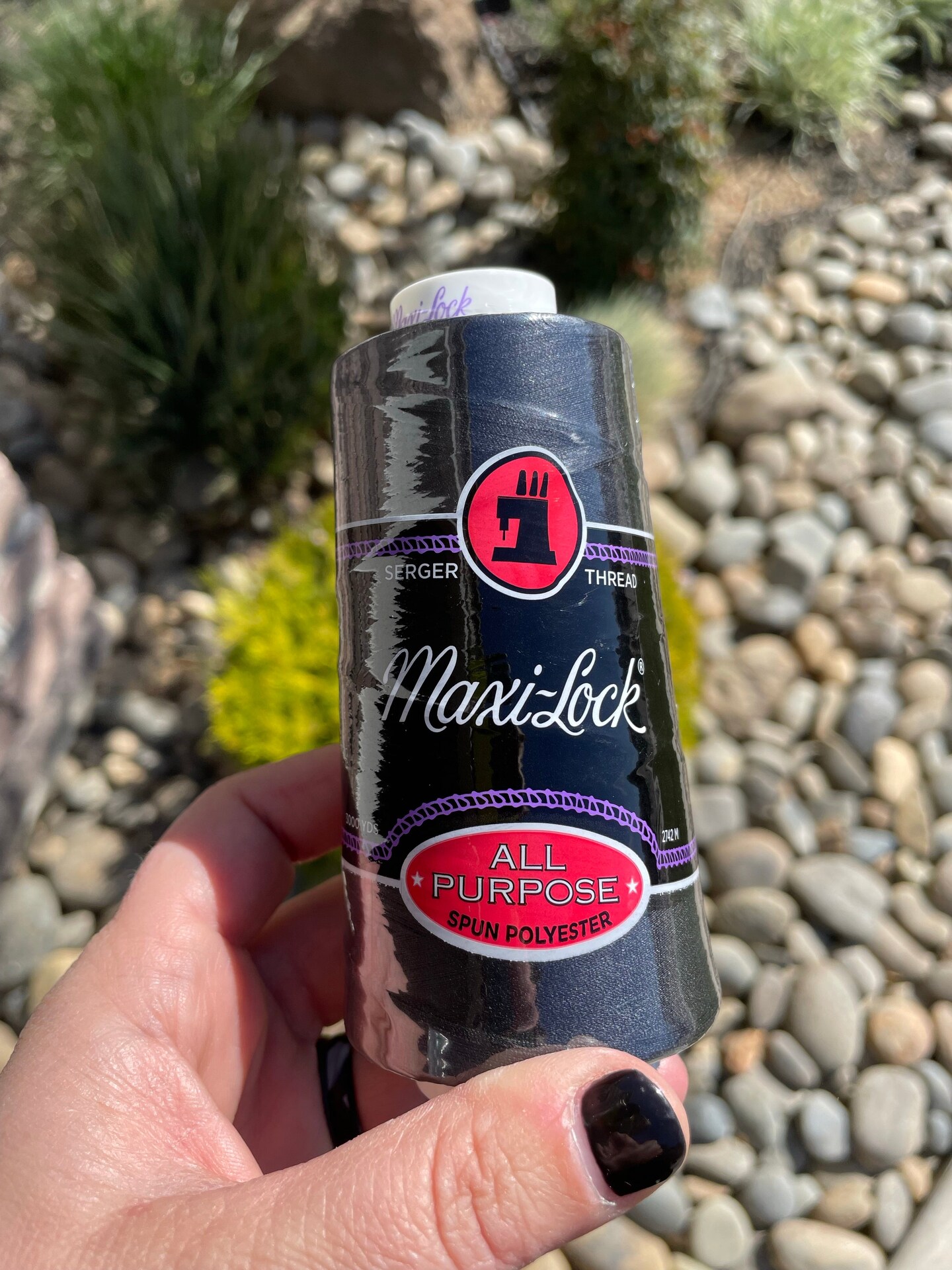 Black Maxi-lock SergerThread | Michaels