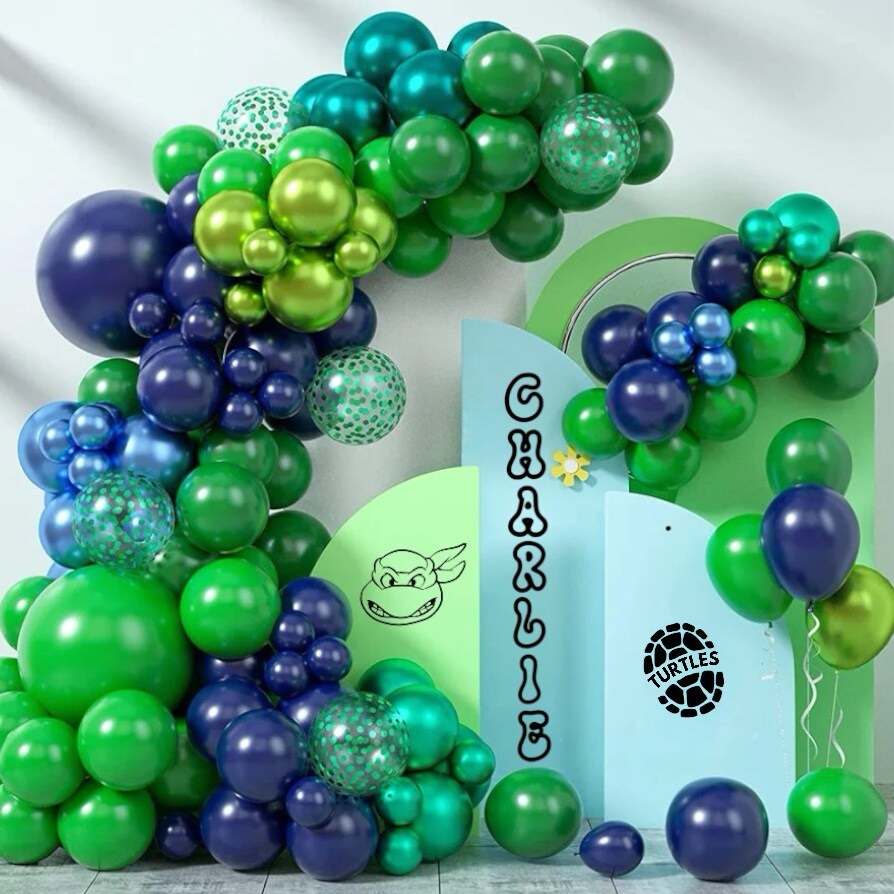 Custom Name Vinyl Decal Backdrop Sticker Hollow Lettering | MakerPlace ...