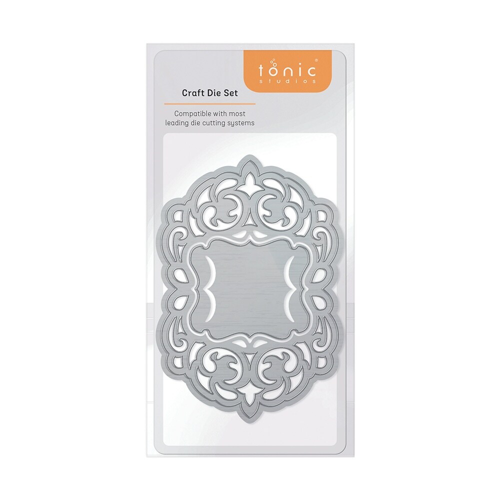 Tonic Studios Tag Die Set-Vintage Frame | Michaels