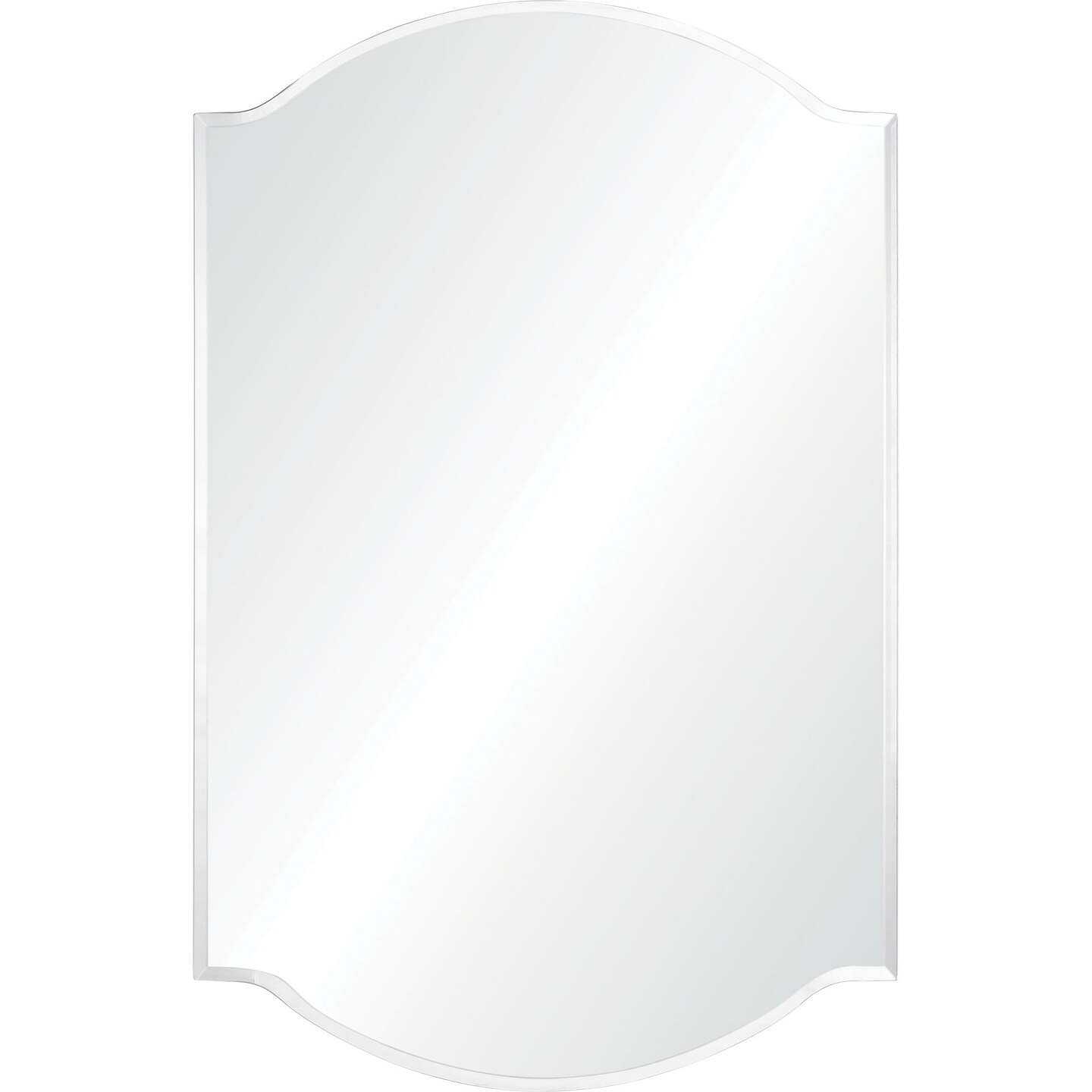 Signature Home Collection 36" Glass Unframed Beveled Wall Mirror | Michaels