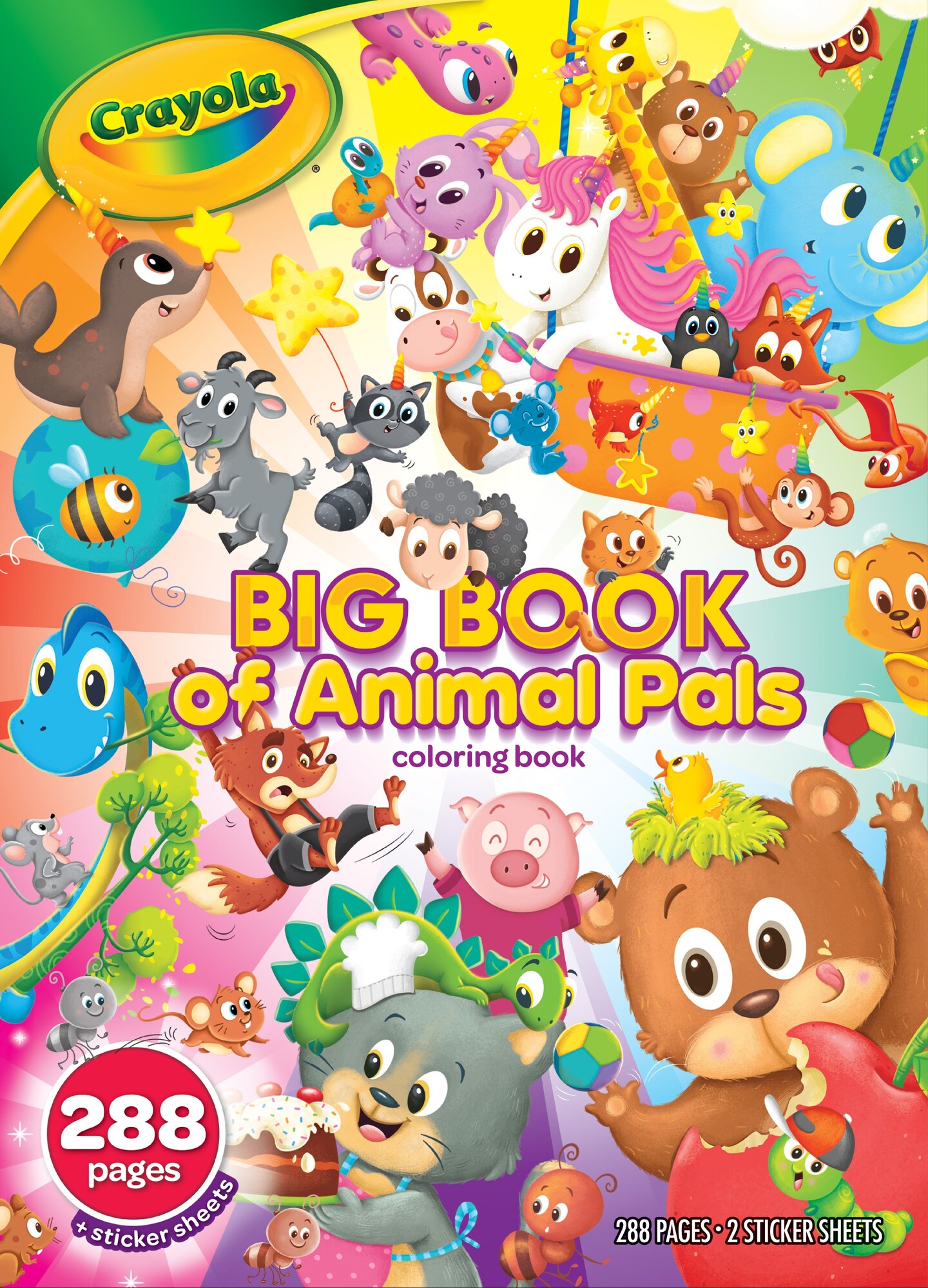 Crayola Coloring Book-Big Book Of Pals, 288 Pages | Michaels