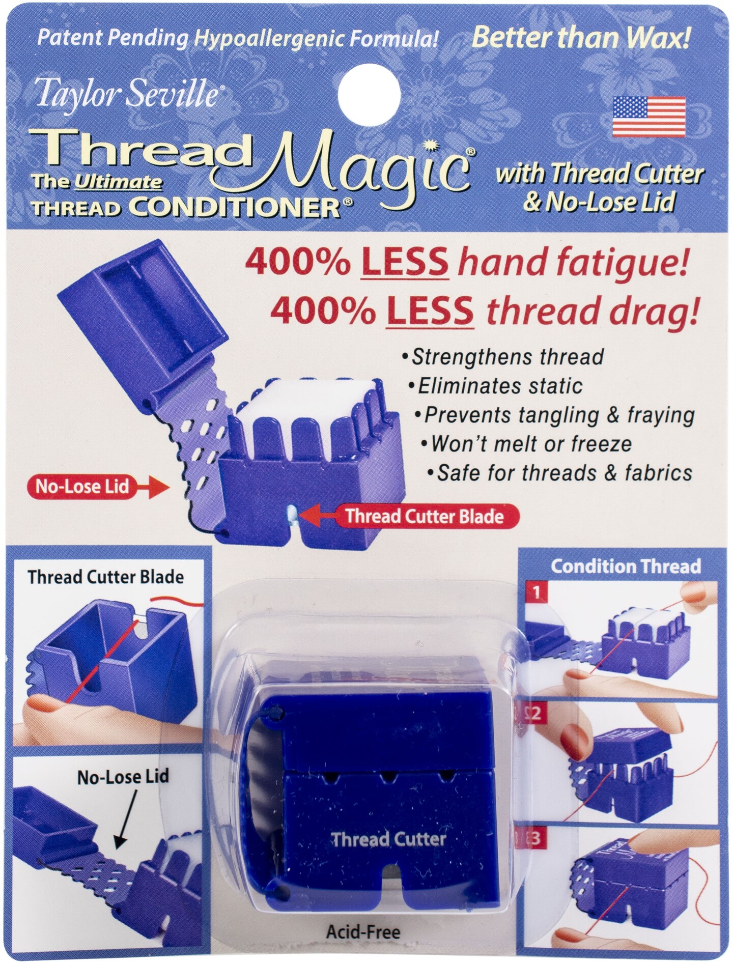 Taylor Seville Thread Magic Square W/Cutter- | Michaels