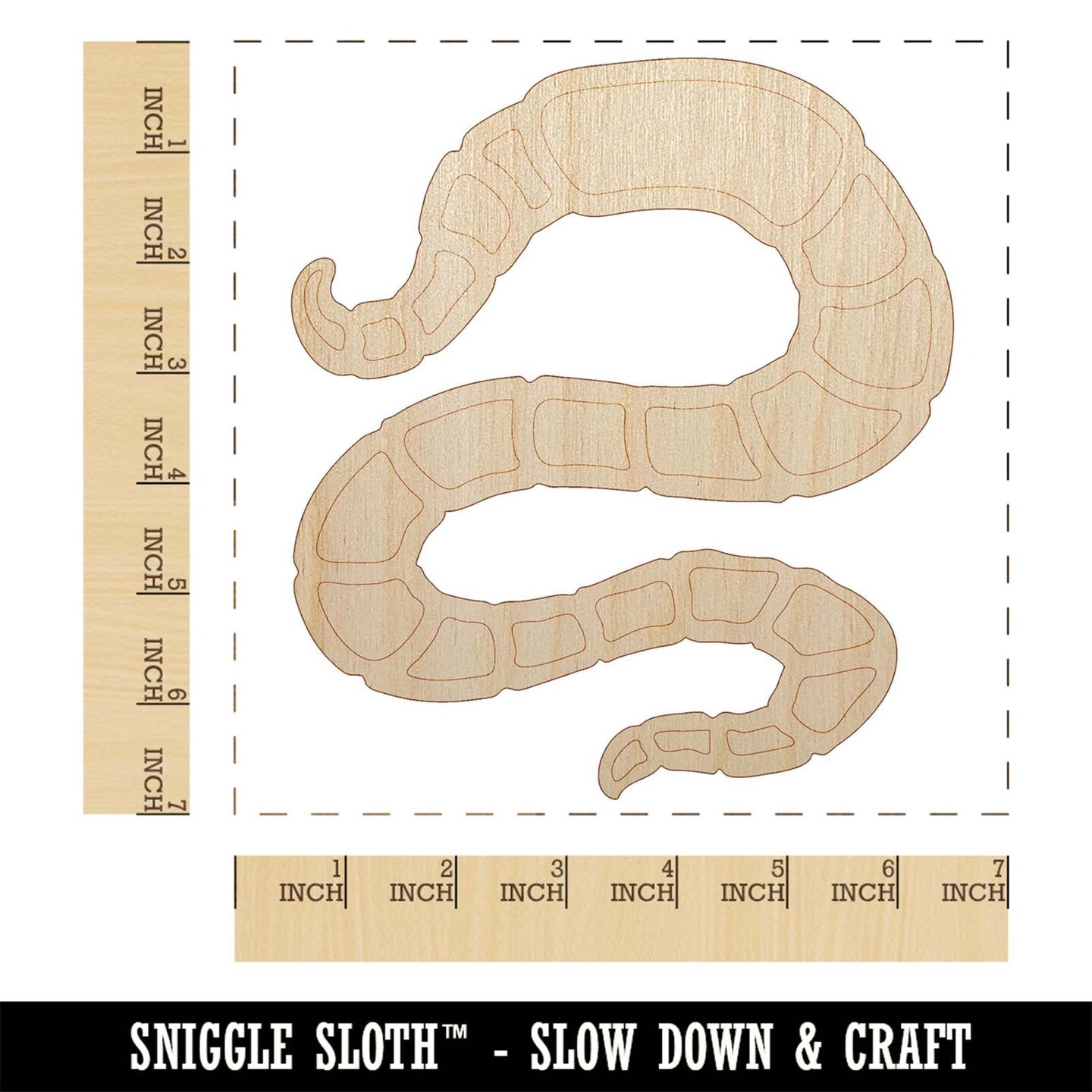 Wiggling Worm Earthworm Unfinished Wood Shape Piece Cutout for DIY ...